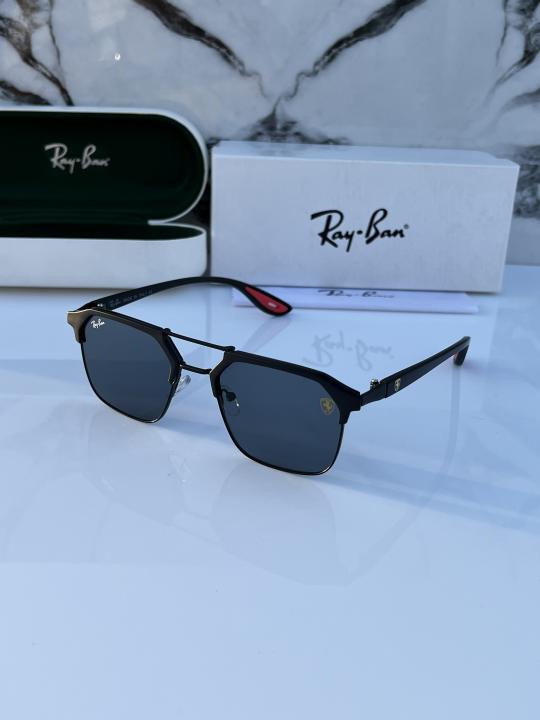 Ray Ban Premium Black Shine Sunglasses For Men Woman – Branded Store